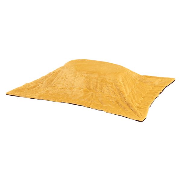 うす掛けこたつ布団　ビケ7560 イエロー【ビケ7560-YE】