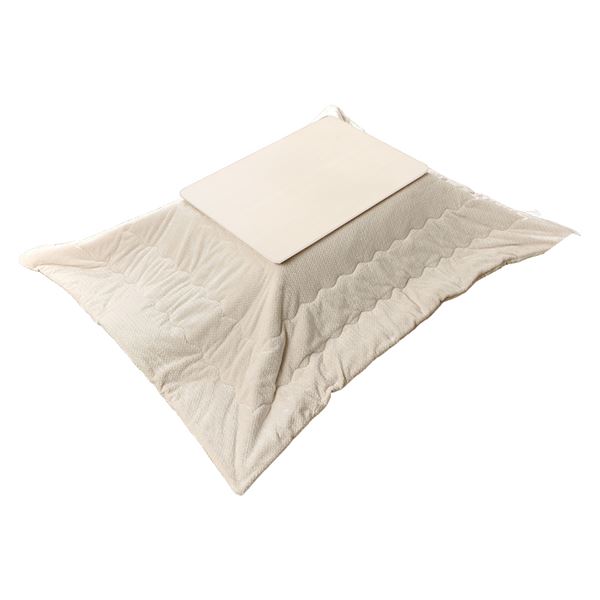 薄掛けコタツ布団　ポカUF120 アイボリー【ポカUF120-IV】