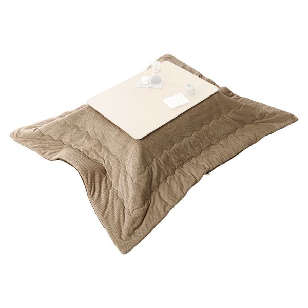 薄掛けコタツ布団　ポカUF120 グレージュ【ポカUF120-GG】