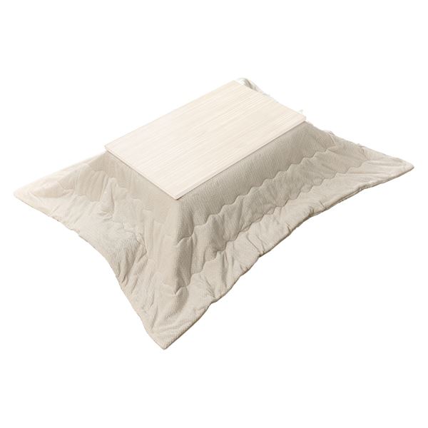 薄掛けコタツ布団　ポカUF150 アイボリー【ポカUF150-IV】