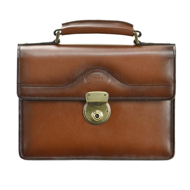 ラダー LADDER セカンドバッグ 01007-4H メンズ ブラウン 本革