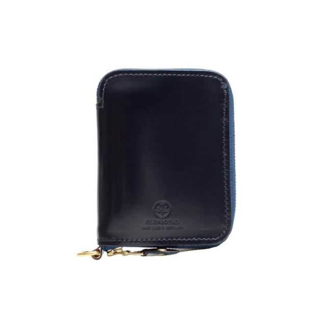 グレンロイヤル GLEN ZIP AROUND SMALL WALLET 二つ折り財布 03-5814-DARKBLUE メンズ レディース DARK BLUE