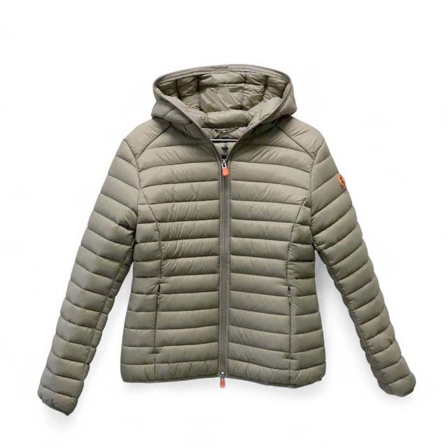 セイブ ザ ダック SAVE THE DUCK DAISY D33620W GIGA ダウンジャケット D33620W-40021-ELEPHANTGREY-3 レディース  ジャケット