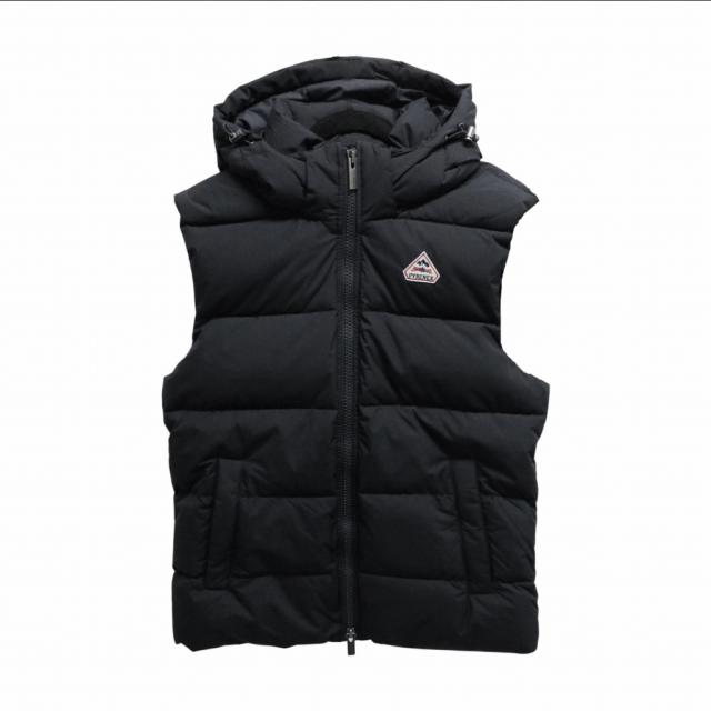 ピレネックス PYRENEX SPOUTNIC MINI RIPSTOP VEST ダウンベスト HMY021-BLACK-S メンズ  ダウンジャケット