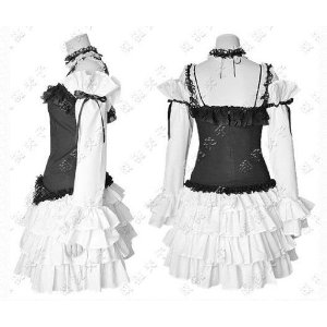 DK336◆VOCALOID 鏡音 Kagamine Rin anti the∞holic・コスプレ衣装・完全オーダーメイド