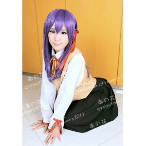 DK703　◆ Fate/stay night フェイト/ステイナイト 間桐桜♪遠坂凛　風 ウィッグ付　コスプレ衣装  完全オーダメイドも対応可能