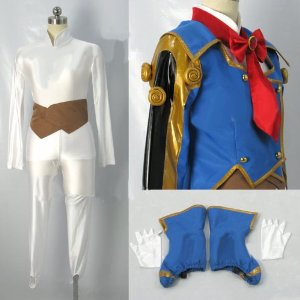 DK720 ◇ サクラ大戦2 レニ 風 戦闘服 コスプレ衣装 新品 完全オーダ