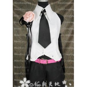DK603　◆ VOCALOID （ボーカロイド）　重音テト　 山茶花 風★コスプレ衣装　新品　完全オーダメイドも対応可能