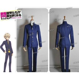 DK1272 ◆ 問題児たちが異世界から来るそうですよ? ☆ 逆廻 十六夜（さかまき いざよい） 風 コスプレ衣装　完全オーダメイドも対応可能