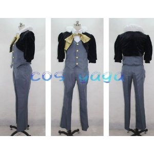 DK489 初音ミク ProjectDIVA 2nd鏡音レン アシンメトリー ★コスプレ衣装　新品　完全オーダメイドも対応可能