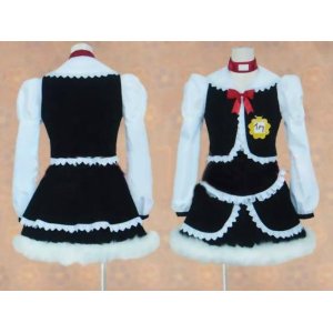 DK1214 ★ VOCALOID派生   阿久女イク（あくめいく）  風     コスプレ衣装    完全オーダメイドも対応可能