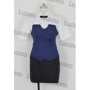 DK819◆ WORKING!! （ワーキング）第2期　■ 白藤杏子（しらふじ きょうこ）店長制服　風 コスプレ衣装　完全オーダメイドも対応可