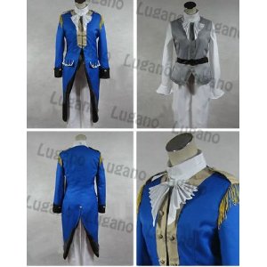 DK874　◆ シュヴァリエ　　デオン＝リア　風　コスプレ衣装　 新品　完全オーダメイドも対応可