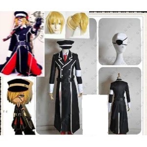 DK2075 VOCALOID からくり卍ばーすと/ 鏡音レンコスプレ衣装+ウイッグ コスチューム　　コスプレ衣装　完全オーダメイドも対応可能