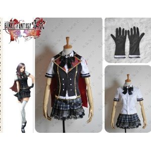 DK2346 ファイナルファンタジー零式/FF零式 ★レム/REM　　コスチューム、コスプレ　　完全オーダーメイドも対応可能