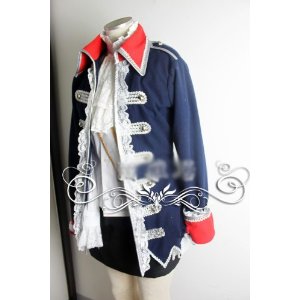 DK2053 ☆Axis Powersヘタリア/にょたりあ☆プロシア娘 コスプレ衣装　完全オーダメイドも対応可能