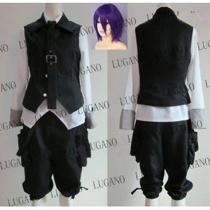 DK1384  屍鬼　結城夏野　ラフォーレコラボ　コスプレ衣装+ウイッグ  コスプレ衣装　　完全オーダメイドも対応可能