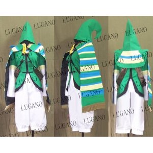 DK1985 LUGANO---戦国BASARA2 毛利元就風　コスチューム、コスプレ　コスプレ衣装　新品　完全オーダメイドも対応可能