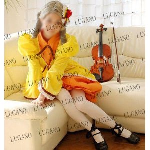 DK1842 ローゼンメイデン風◆金糸雀 コスチューム、コスプレ　　コスプレ衣装　完全オーダメイドも対応可能