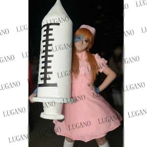 DK1347  となりの怪物くん 水谷 雫　　コスプレ衣装　　完全オーダメイドも対応可能