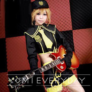 DK2549 VOCALOID 　ボーカロイド　恋愛フィロソフィア　鏡音レン 風 コスプレ衣装 完全オーダーメイドも対応可能