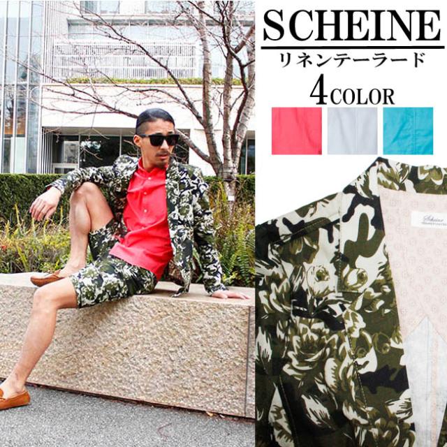 SCHEINE/シャイナ リネンテーラードジャケット