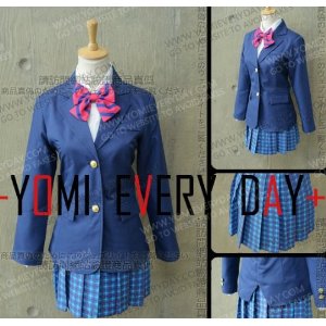 DK1456  Love Live　ラブライブ　　女子制服風   コスプレ衣装　完全オーダメイドも対応可能