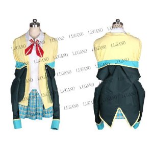 DK1320 GJ部(グッジョぶ)高中部　皇紫音風   コスプレ衣装　　完全オーダメイドも対応可能