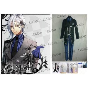 DK1390  AMNESIA　冥土の羊風★イッキ IKKI◆衣装＋耐熱ウィッグ＋靴   コスプレ衣装　完全オーダメイドも対応可能