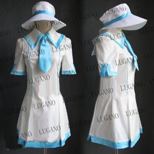 DK1064   VOCALOID 初音ミク　ミク　MIKU　夏休み記憶 風　コスチューム、コスプレ　コスプレ衣装　完全オーダメイドも対応可能