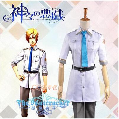 神々の悪戯  Apollo・Agana・Belea 太陽神 夏制服  コスプレ衣装 高品質 新品 Cosplay アニメ