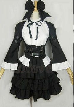 送料無料  FAIRY TAIL フェアリーテイル エルザ メイド服 コスチューム コスプレ衣装 高品質 新品 Cosplay アニメ