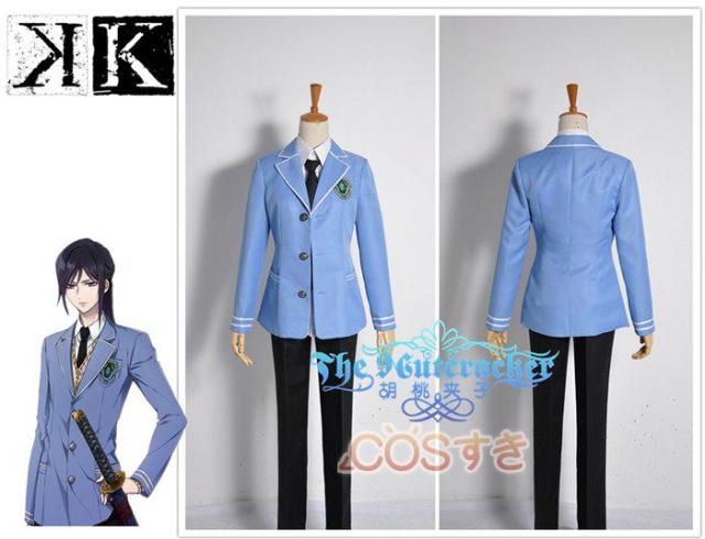 学園K -Wonderful School Days- 伊佐那社  夜刀神狗朗 男子制服  コスプレ衣装 高品質 新品 Cosplay アニメ