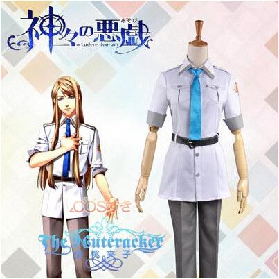 神々の悪戯 　バルドル・フリンダホルニ 夏制服  コスプレ衣装 高品質 新品 Cosplay アニメ
