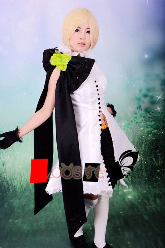 VOCALOID ボーカロイド 初音ミク 山茶花 鏡音リン スプレ衣装 高品質 新品 Cosplay アニメ