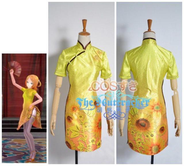 VOCALOID ボーカロイド Tda式 PerfumeHurlyBurly 鏡音リン コスプレ衣装 高品質 新品 Cosplay アニメ