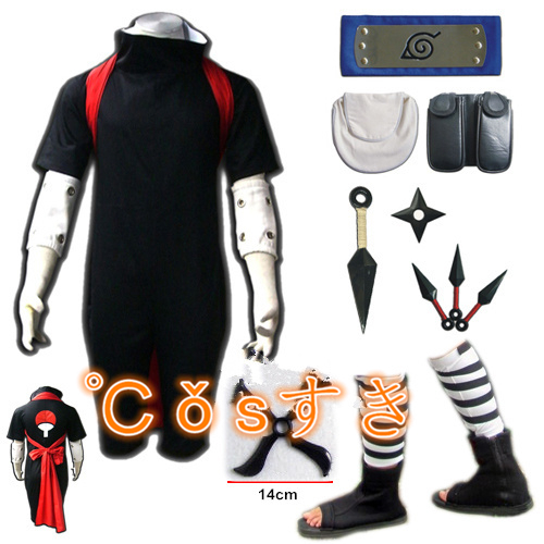 NARUTO ナルトうちはサスケ 全セットCOS 高品質 新品 変装 仮装 イベントコスチューム cosplay衣装