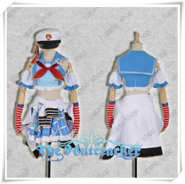 Love Live!ラブライブ！　小泉 花陽 海軍シリーズ  風 コスプレ衣装 完全オーダーメイドも対応可能