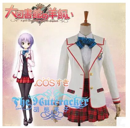 大図書館の羊飼い 御園 千莉 みその せんり 制服 イベント パーティー コスプレ衣装 新品 Cosplay