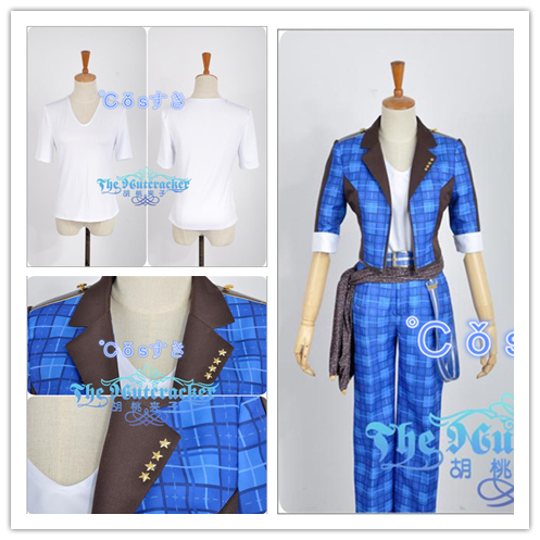 Ensemble Stars! あんさんぶるスターズ! Trickstar 氷鷹北斗 コスプレ衣装 COS 高品質 新品 Cosplay アニメ コスチューム