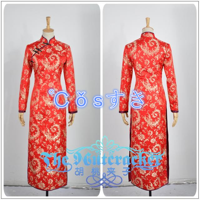 食戟のソーマ 田所 恵 たどころ めぐみ チャイナドレス コスプレ衣装