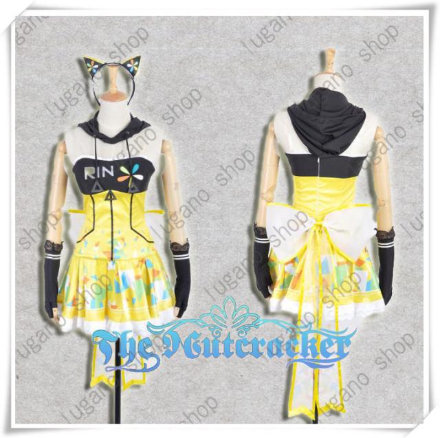 Love Live!ラブライブ！　星空 凛 ゲームシリーズ  風 コスプレ衣装 完全オーダーメイドも対応可能