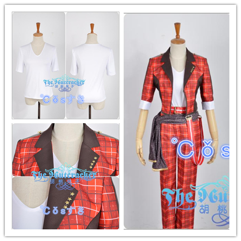 Ensemble Stars! あんさんぶるスターズ! Trickstar 衣更真緒 明星スバル コスプレ衣装 COS 高品質 新品 Cosplay アニメ コスチューム
