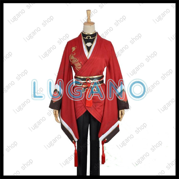 刀剣乱舞-ONLINE- 和泉守兼定（いずみのかみかねさだ）   風 　 コスチューム  コスプレ衣装  完全オーダメイドも対応可能