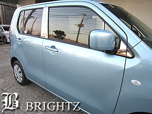 BRIGHTZ フレアカスタム MJ34S MJ44S 超鏡面ステンレスメッキピラーパネル バイザー無用 12PC PIL−SIL−390の通販はau PAY マーケット - BRIGHTZ ...