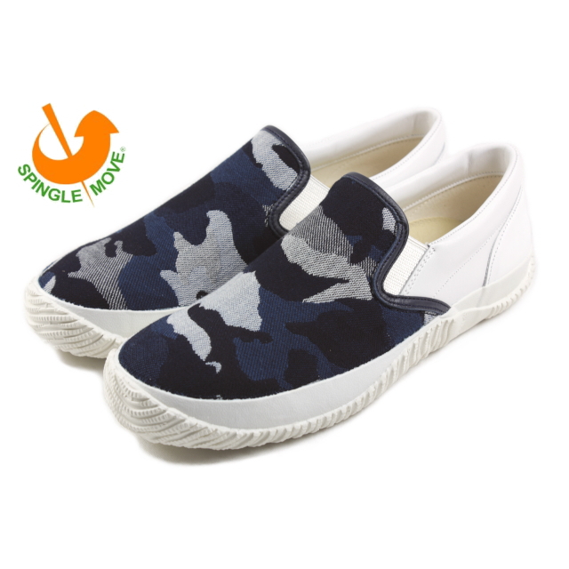 交換返品送料無料 スピングルムーヴ スピングルムーブ スニーカー SPINGLE MOVE SPM-179(2) ネイビー 39