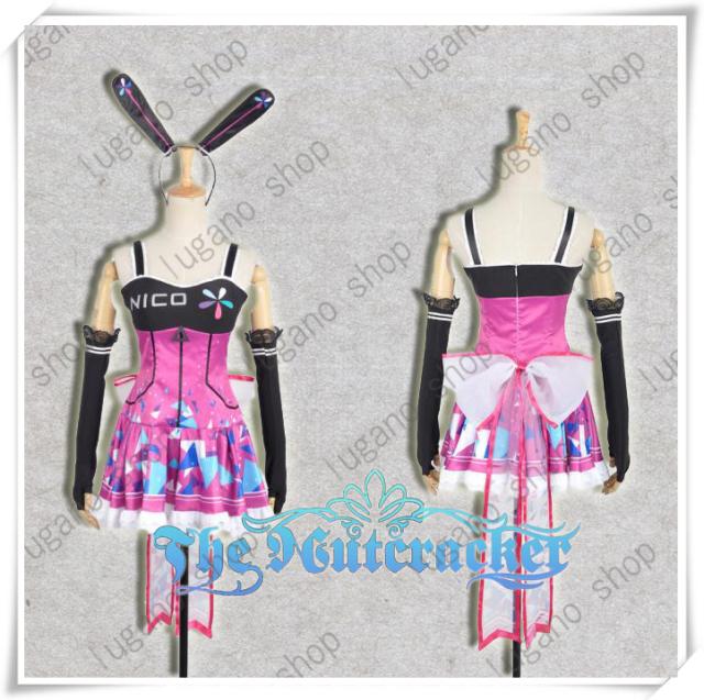 Love Live!ラブライブ！　矢澤 にこ ゲームシリーズ  風 コスプレ衣装 完全オーダーメイドも対応可能