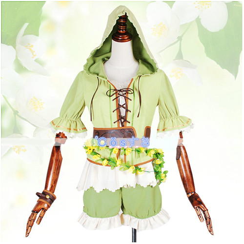 Love Live! ラブライブ! 妖精の国編　覚醒前　星空凛  風 コスプレ衣装  高品質 新品 Cosplay アニメ イベント パーティー 仮装