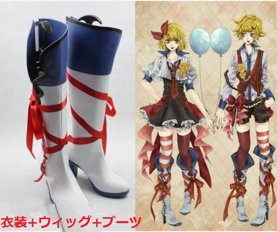 VOCALOID ボーカロイド 鏡音レン 鏡音リン 遊楽園ver 風 コスチューム