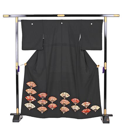 往復送料無料 2泊3日 レンタル 黒留袖 No.031-0380 Sサイズ